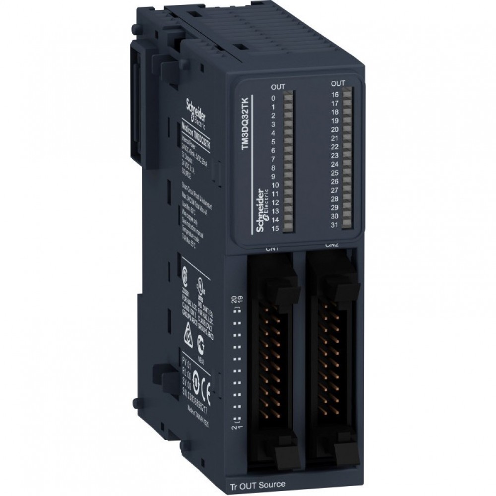 SCHNEIDER ELECTRIC MODICON ТМ3 32 выхода, транзист источник НЕ10 ...